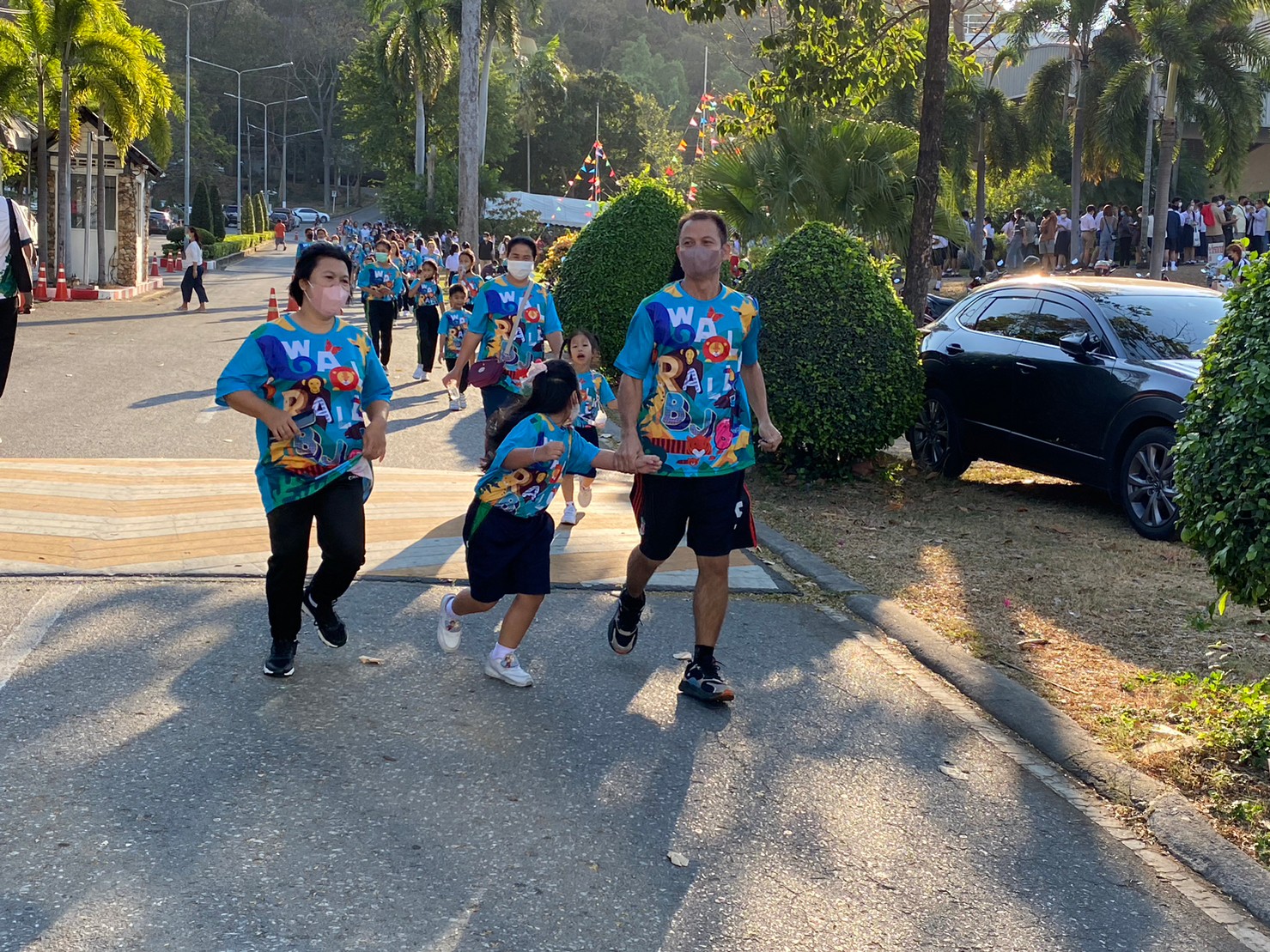 โรงเรียนบุญจิตวิทยา : Walk Rally "BJ Family Rally Walk & Run" ครั้งที่ 8