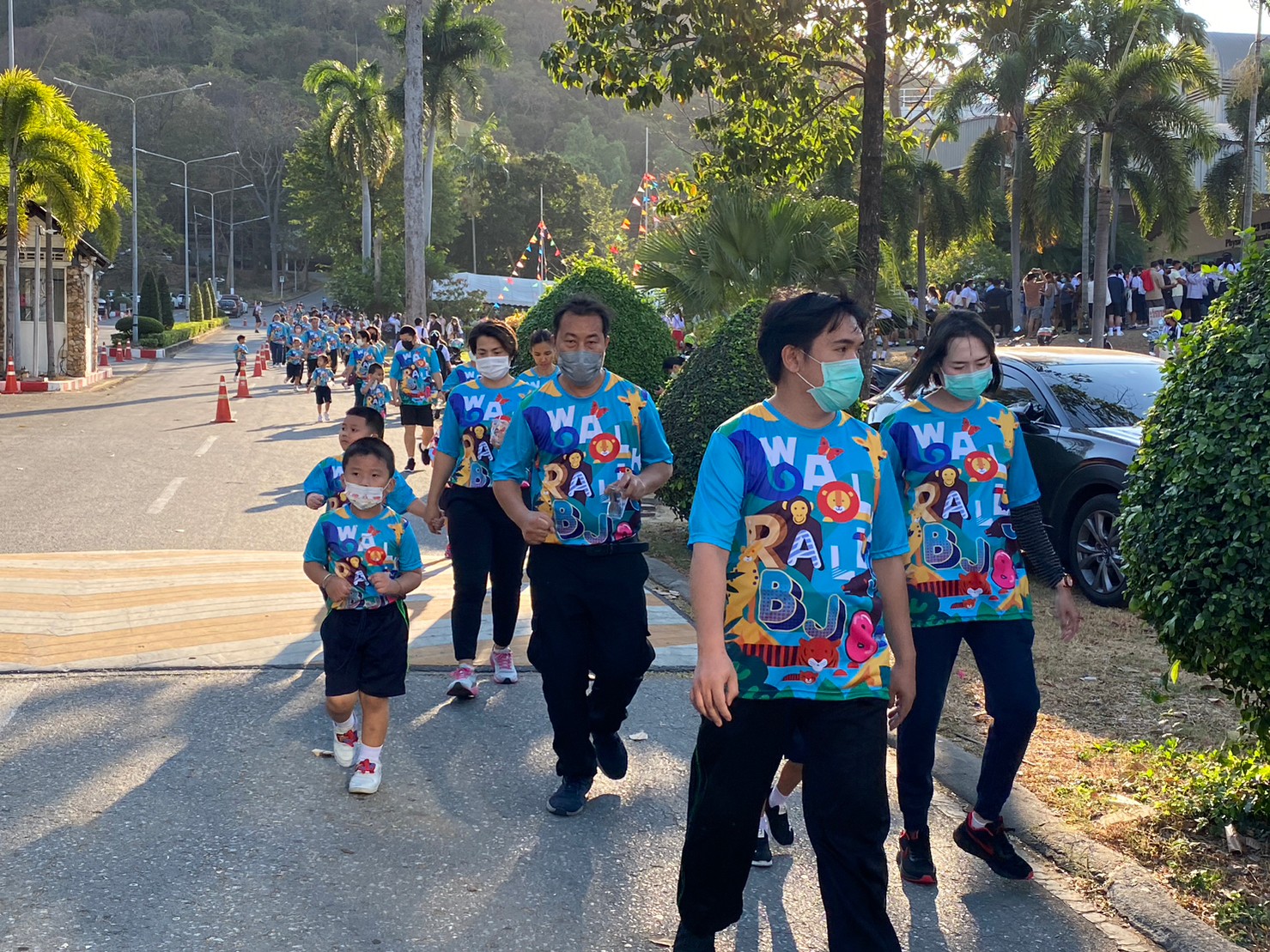 โรงเรียนบุญจิตวิทยา : Walk Rally "BJ Family Rally Walk & Run" ครั้งที่ 8