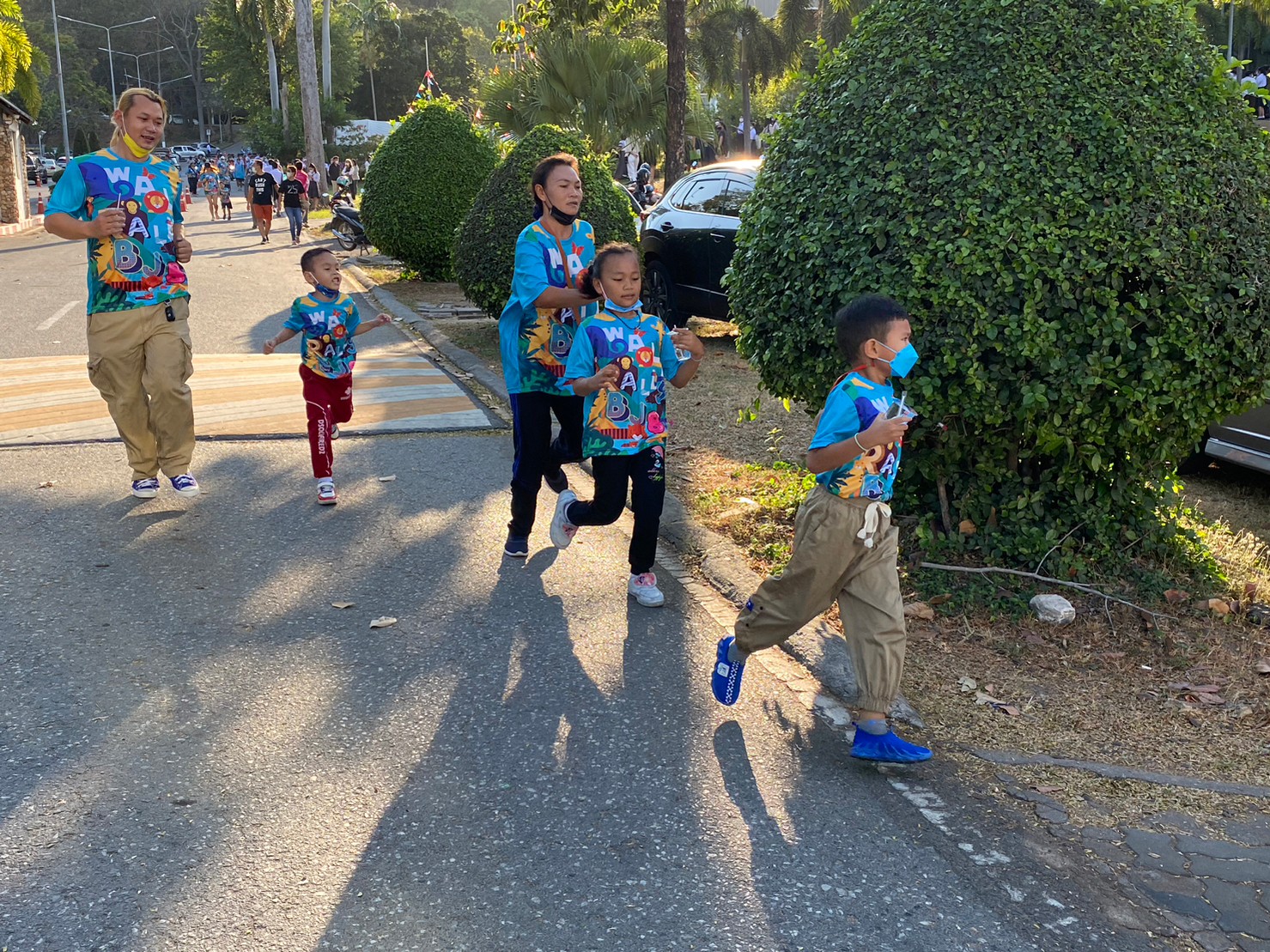 โรงเรียนบุญจิตวิทยา : Walk Rally "BJ Family Rally Walk & Run" ครั้งที่ 8
